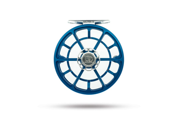 Ross Reels Evolution LTX Fly Reel - Matte Blue | Motor City Anglers