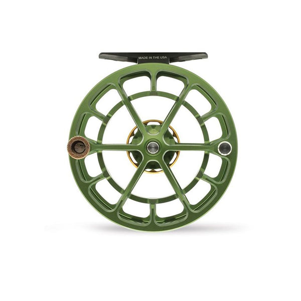 Ross Reels Evolution LTX Fly Reel - Matte Olive | Motor City Anglers