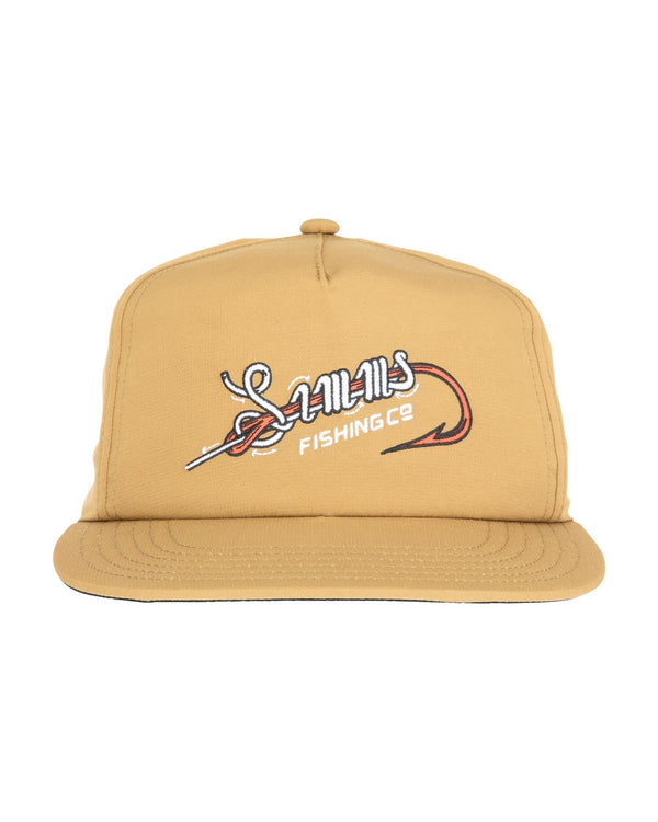 Simms Unstructured Flat Brim Cap | Motor City Anglers